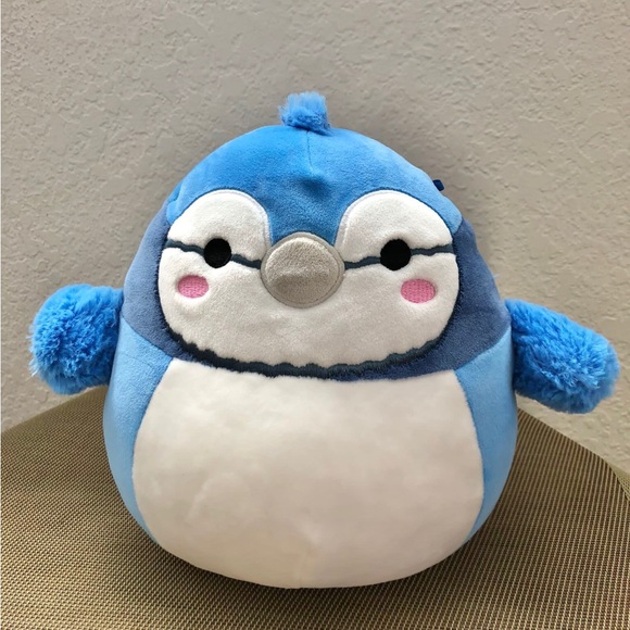 Squishmallows | Toys | Kellytoy Squishmallow Babs The Blue Jay Bird 75 ...